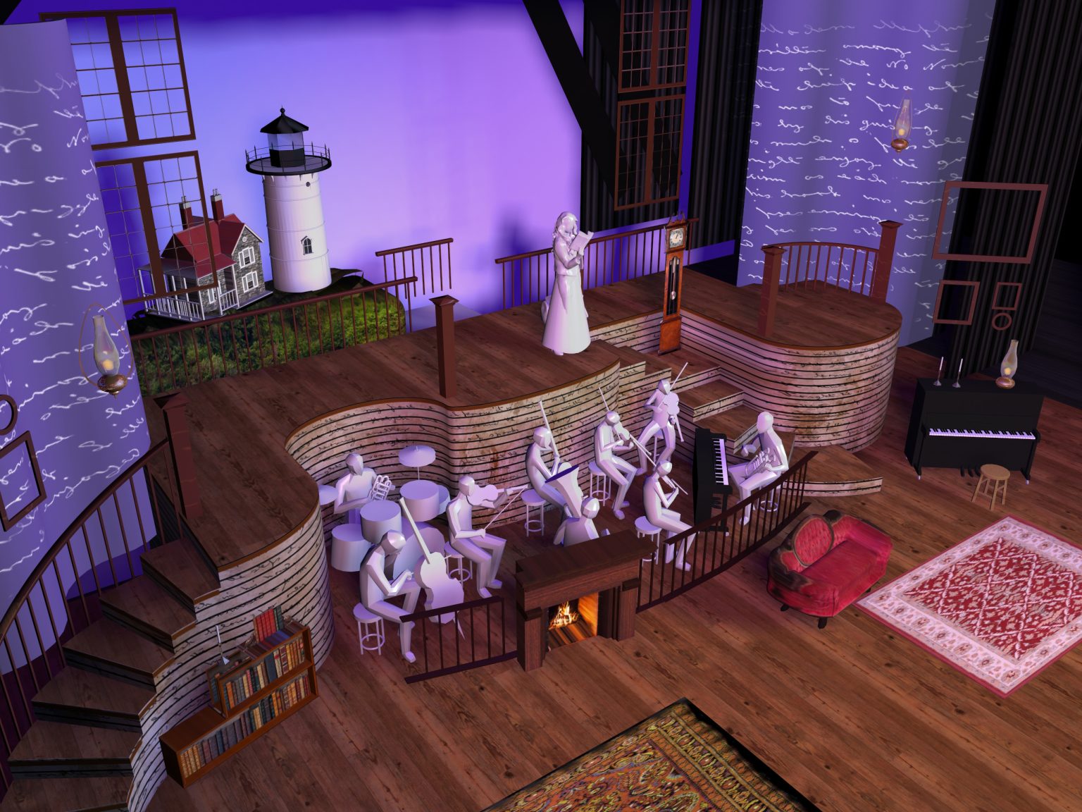 Little Women: The Musical - Matt Kizer: Scenic & Lighting Design