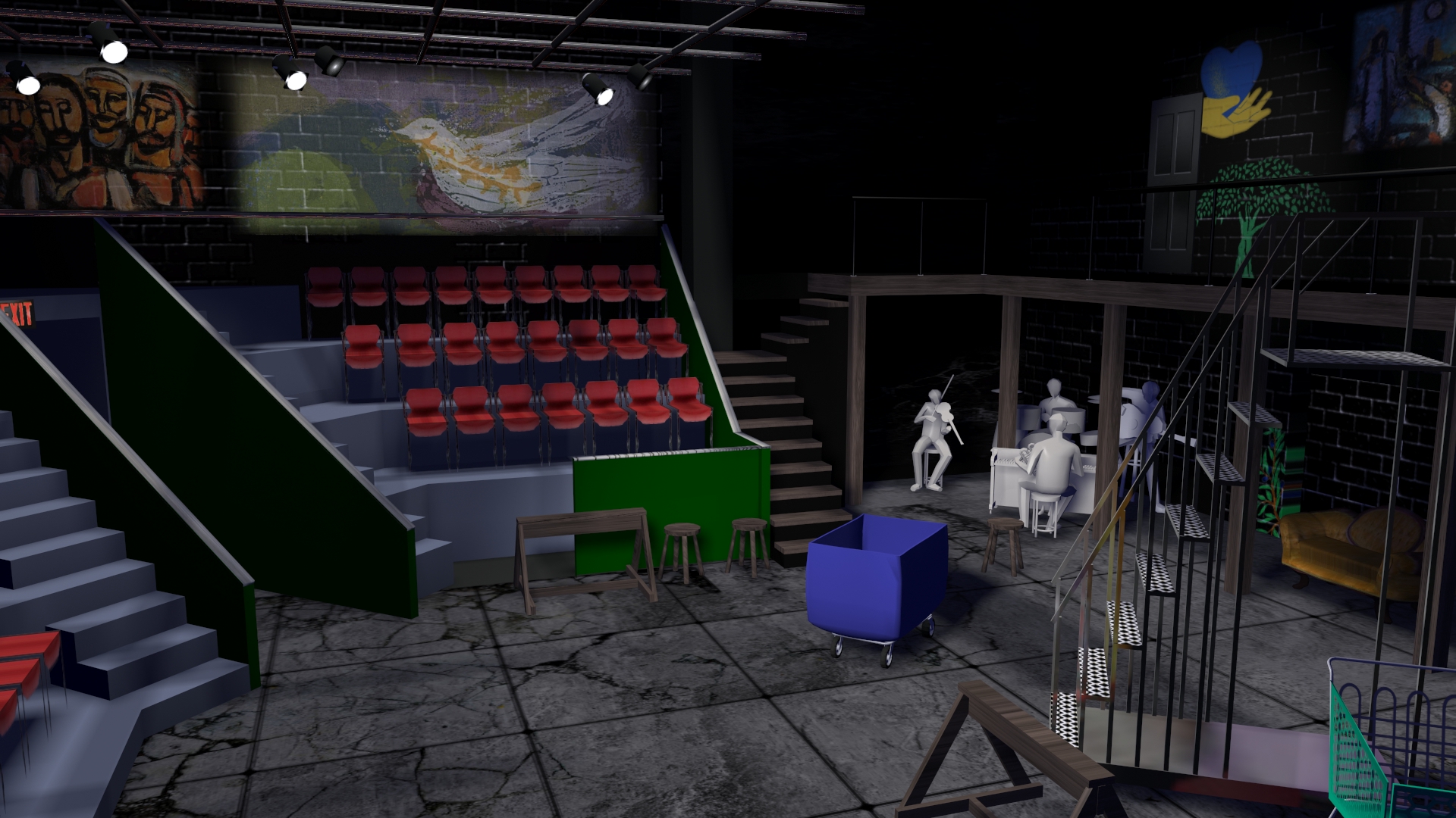 Godspell - Matt Kizer: Scenic & Lighting Design