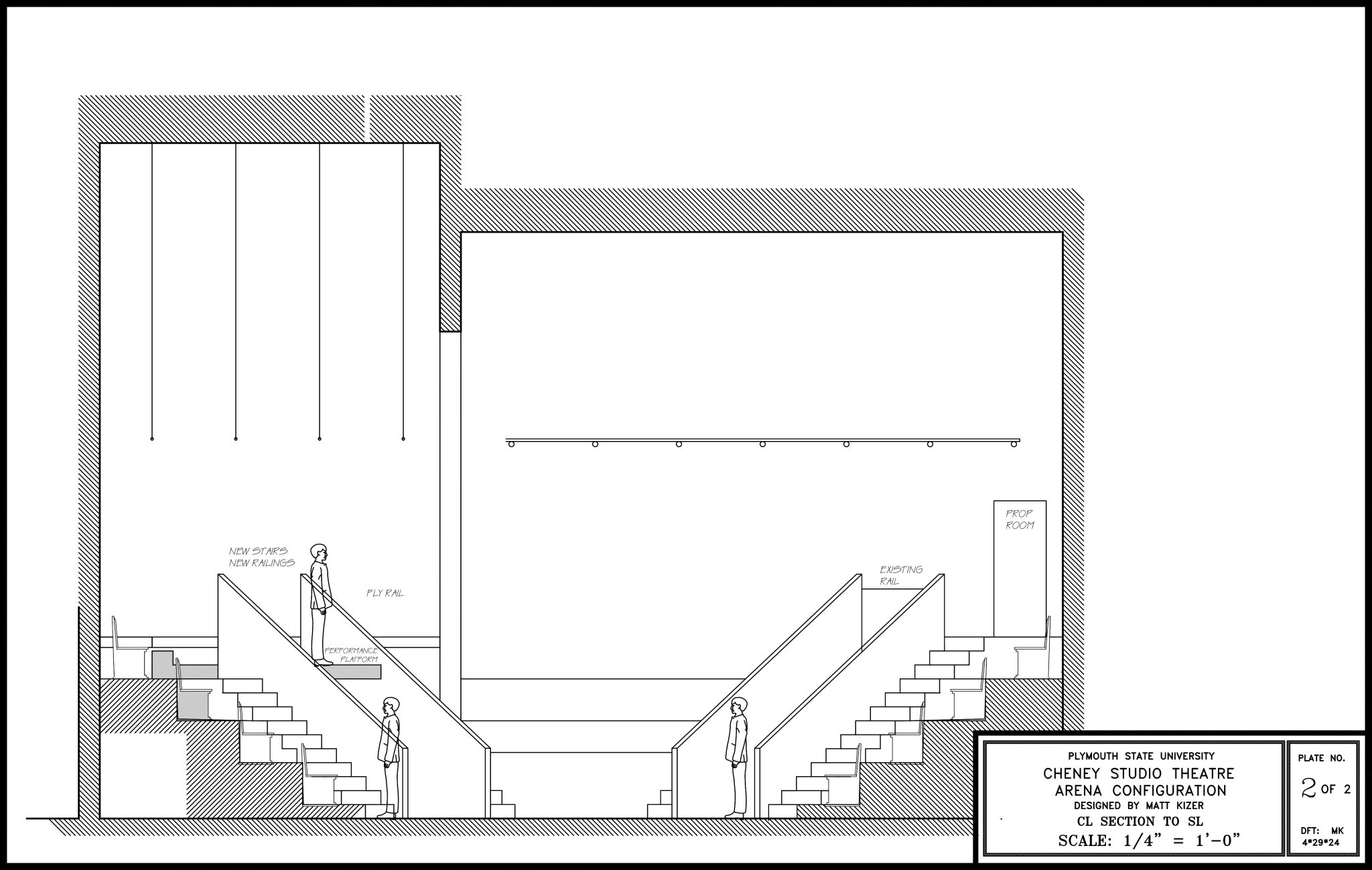 Cheney Studio Theatre- Arena Configuration - Matt Kizer: Scenic ...