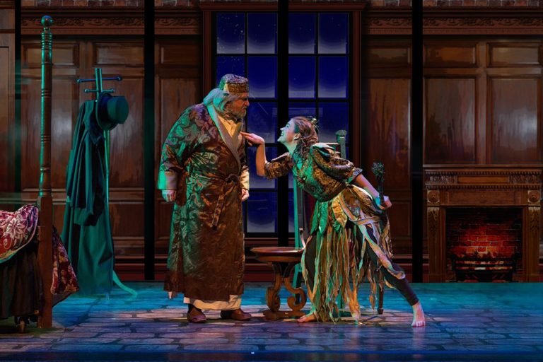 Scenic Projections for A Christmas Carol - Matt Kizer: Scenic ...